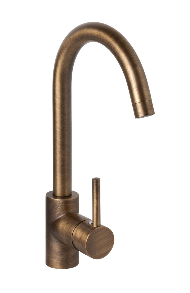 VERONA DARK BRASS - Taps Ireland Swan Lever Tap Low Pressure Tap